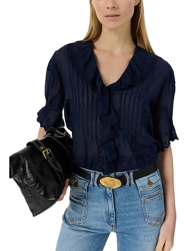 Gerard Darel Ceylia Shirt - Navy