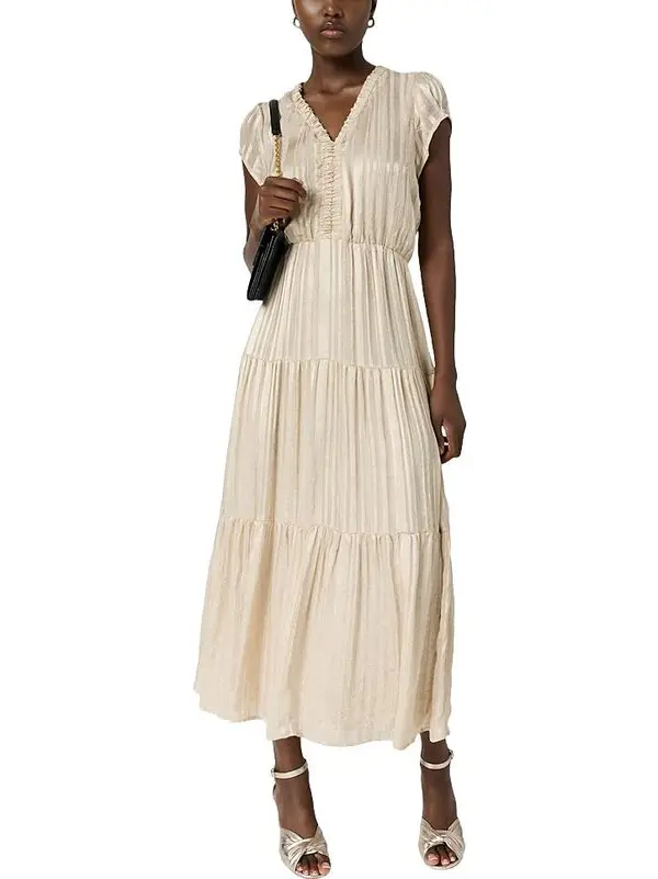 Gerard Darel Rionna Tiered Dress - Natural