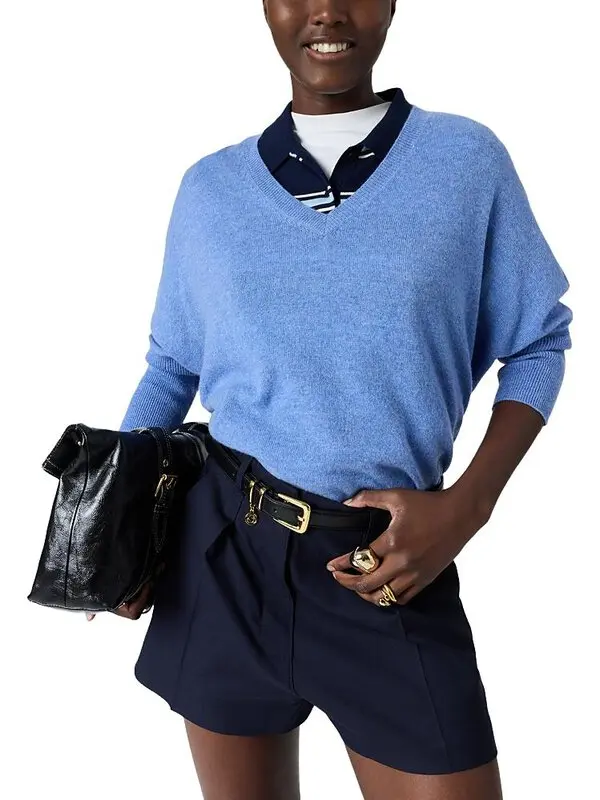 Gerard Darel Lenae Cashmere Sweater - Blue