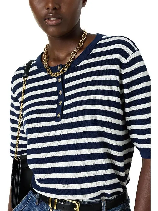 Gerard Darel Laina Top - Navy