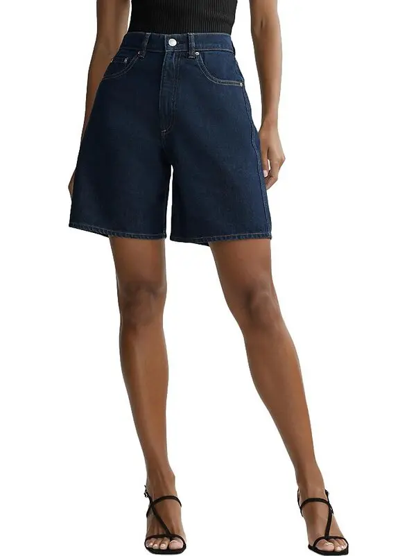 DL1961 Relaxed Denim Shorts - Night Out