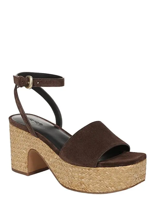 Vince Castella Platform Sandals - Cacao Brown