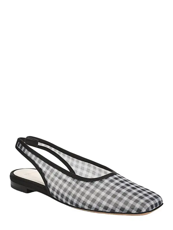 Vince Daphne Ii Slingback Flats - Black