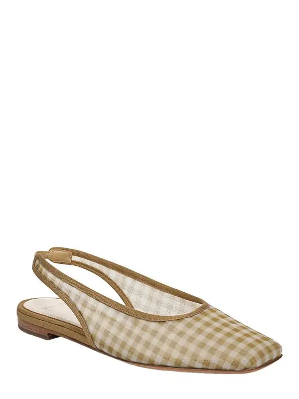 Vince Daphne Ii Slingback Flats - Desert Sand