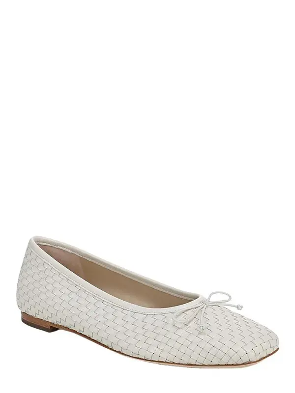 Vince Darla Woven Flats - Milk