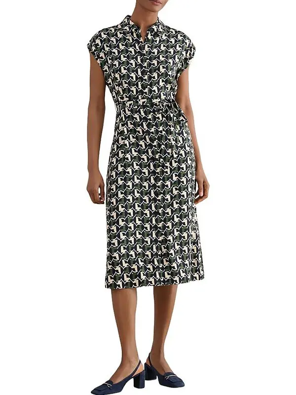HOBBS LONDON Kalinda Printed Shirt Dress - Multi