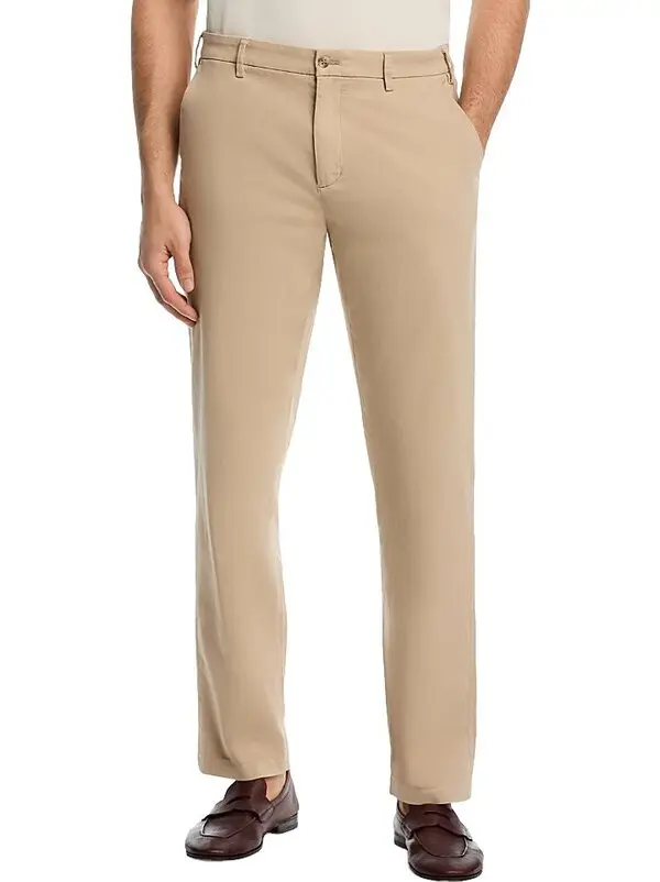 Peter Millar Signature Sateen Trousers - Khaki