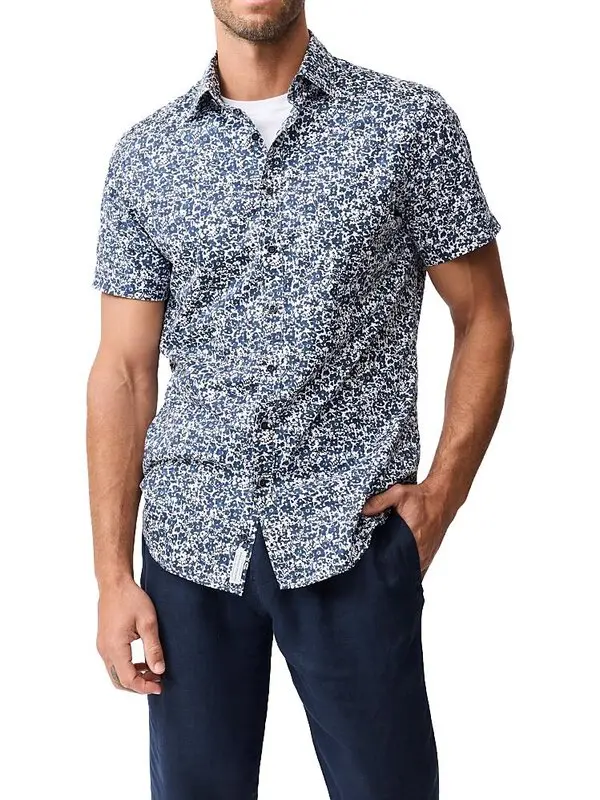 Rodd & Gunn South Hampton Short Sleeve Shirt - Ink