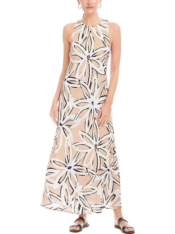 Fifteen Twenty Dani Printed Maxi Dress - Print