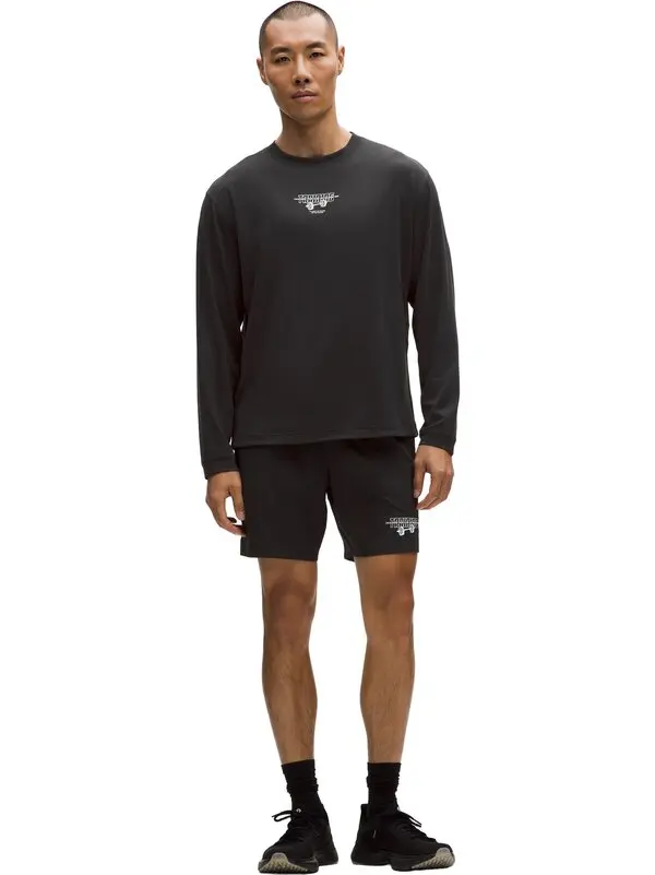 Lululemon License To Train Linerless Short 7 - Black