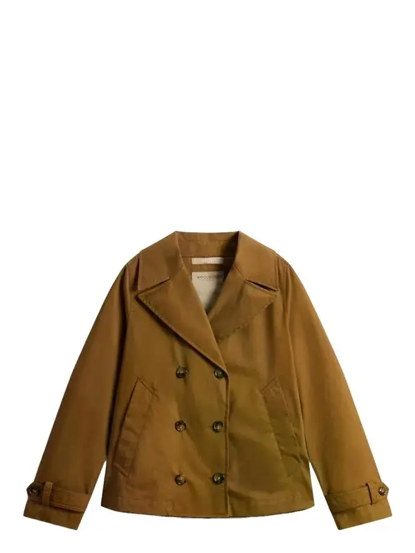 Woolrich Double-breasted Jacket - Brown