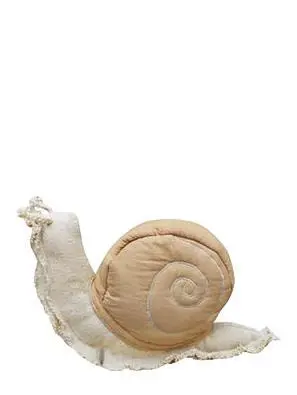LORENA CANALS Lazy Snail Cushion - Natural/ Honey