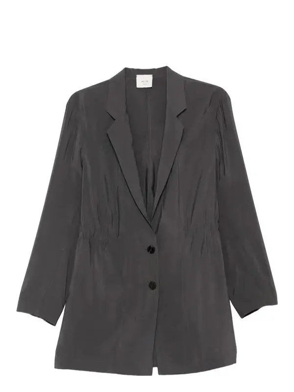 ALYSI Cinched Detail Blazer - Grey