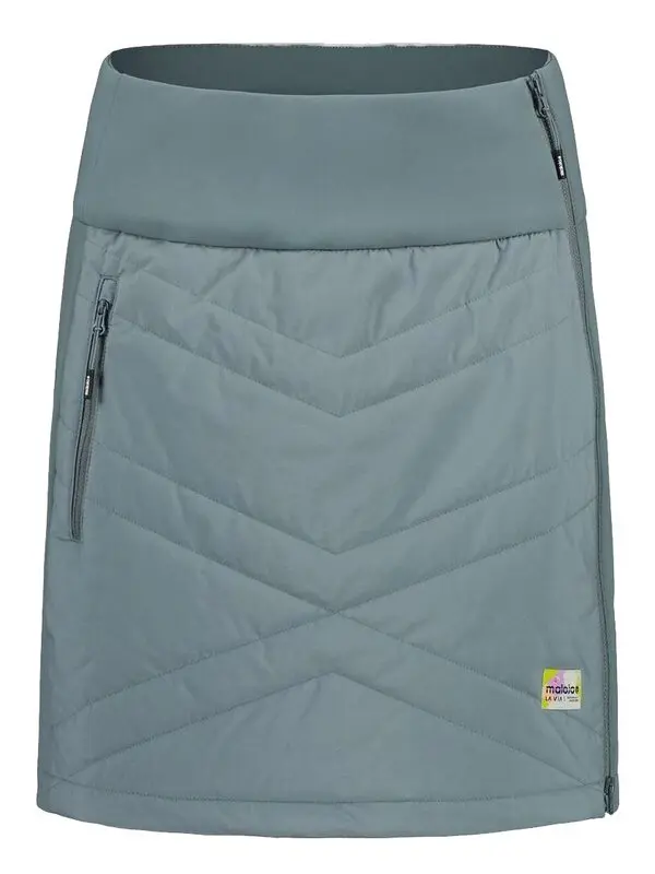 MALOJA Ski Touring Puffer Skirt - Shaded Sage