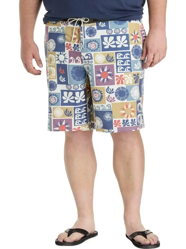 O'Neill Big & Tall Retro-inspired Board Shorts - Multi