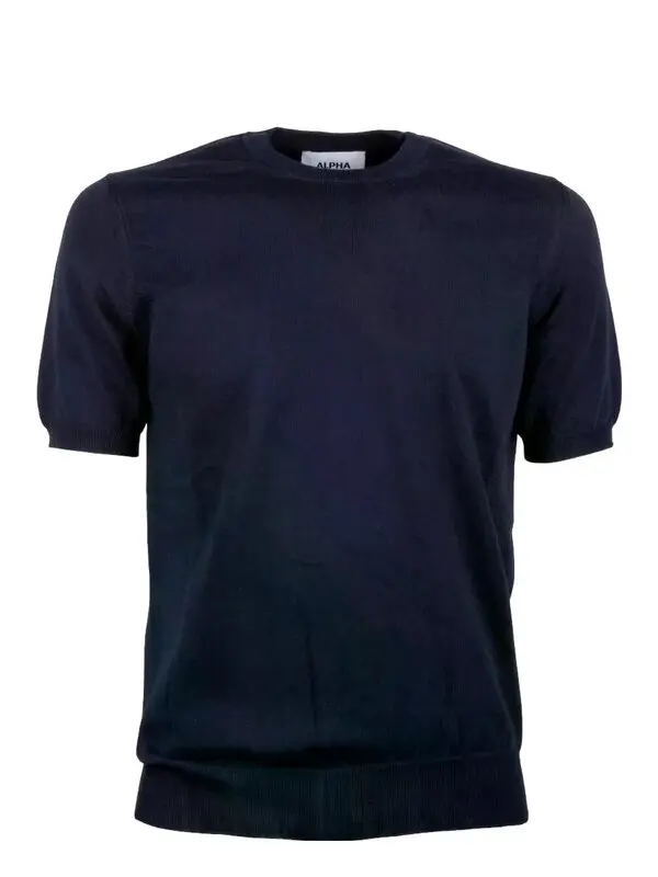 Alpha Studio Short Sleeve T-shirt - Blue