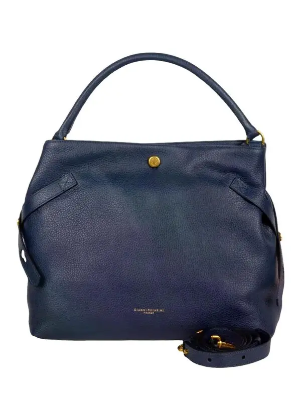 GIANNI CHIARINI Tote Bag With Logo Detail - Blue