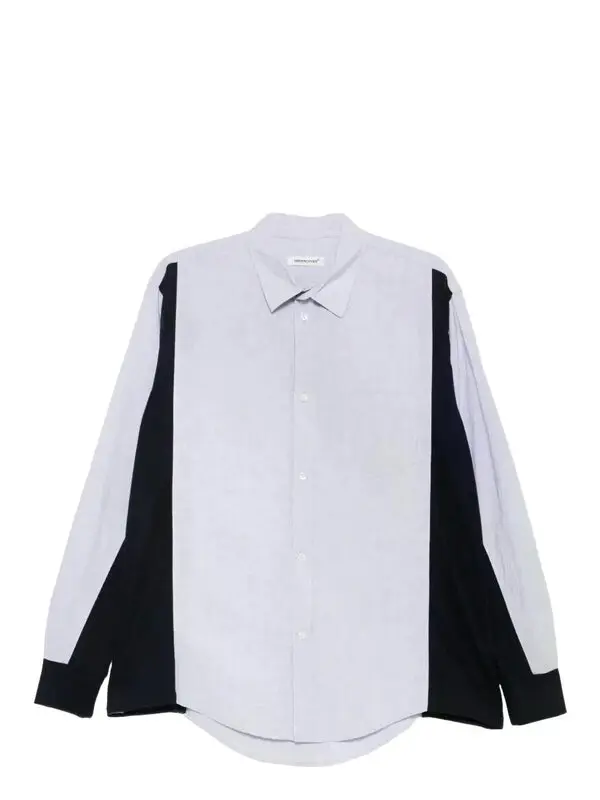 Undercover Panelled Shirt - Blue