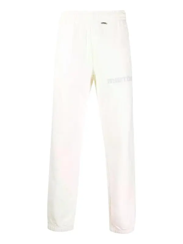032C Straight-leg Logo Cotton Track Pants - Neutrals