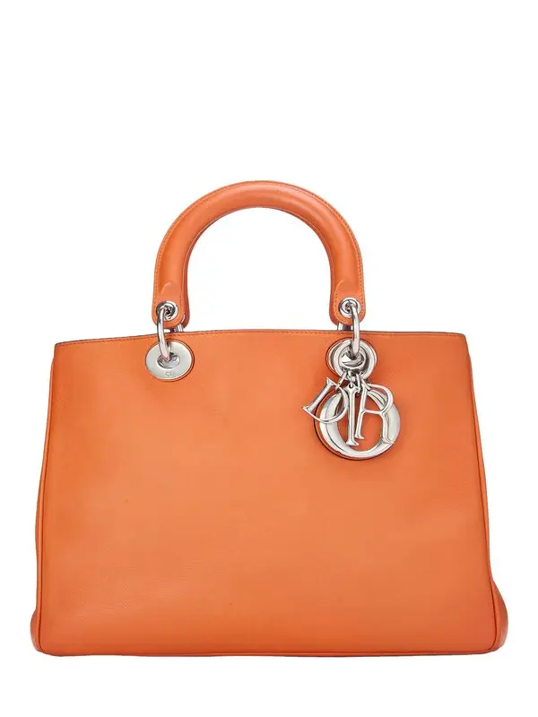 Dior Calfskin Diorissimo - Orange