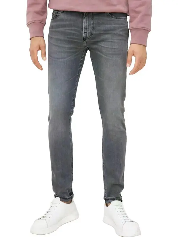 Guess Chris Triangle-logo Jeans - Grey