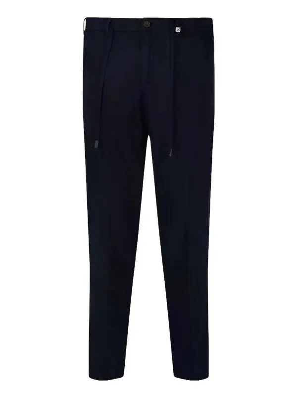 MYTHS Button-fastening Trousers - Blue