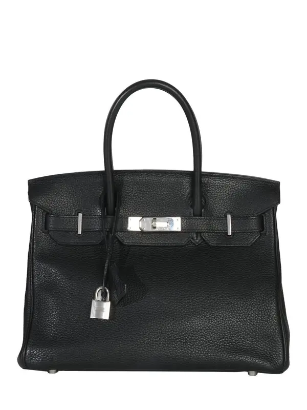 Hermès Togo Birkin 30 Phw - Black