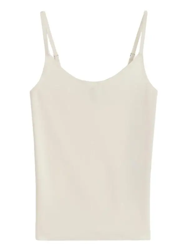 Cos Slim-fit Jersey Cami Top - White