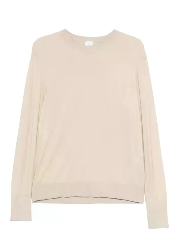 Eleventy Round Neck Sweater - Neutrals