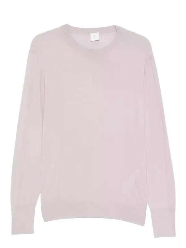 Eleventy Round-neck Sweater - Pink