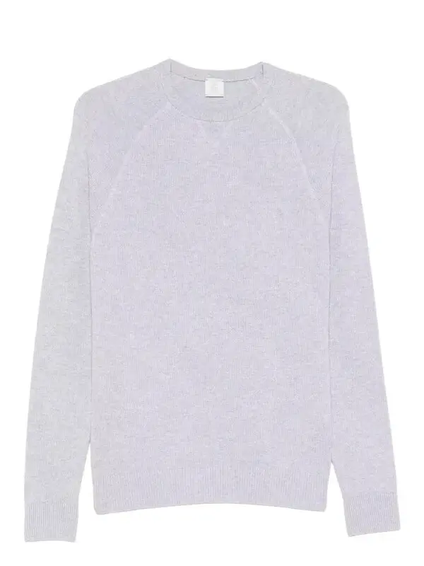 Eleventy Round Neck Sweater - Grey