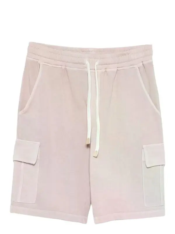 Eleventy Cargo Bermuda Shorts - Pink