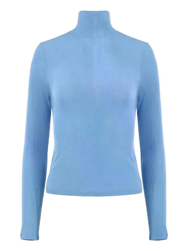 Veronica Beard Wyeth Turtleneck Sweater - Blue