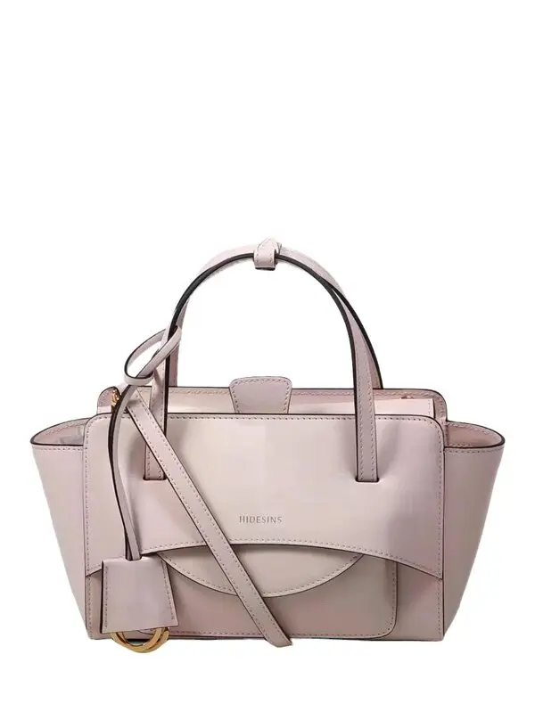 HIDESINS Top-handle Leather Tote Bag - Pink