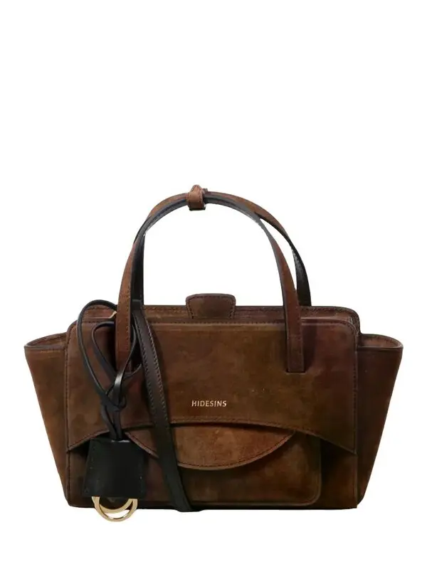 HIDESINS Flap Tote Bag - Brown