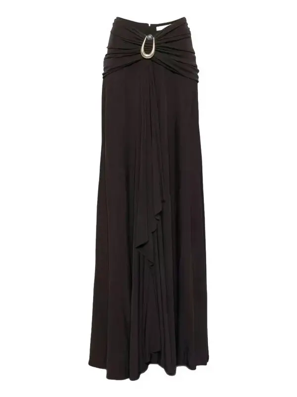 Christopher Esber Draped Maxi Skirt - Brown