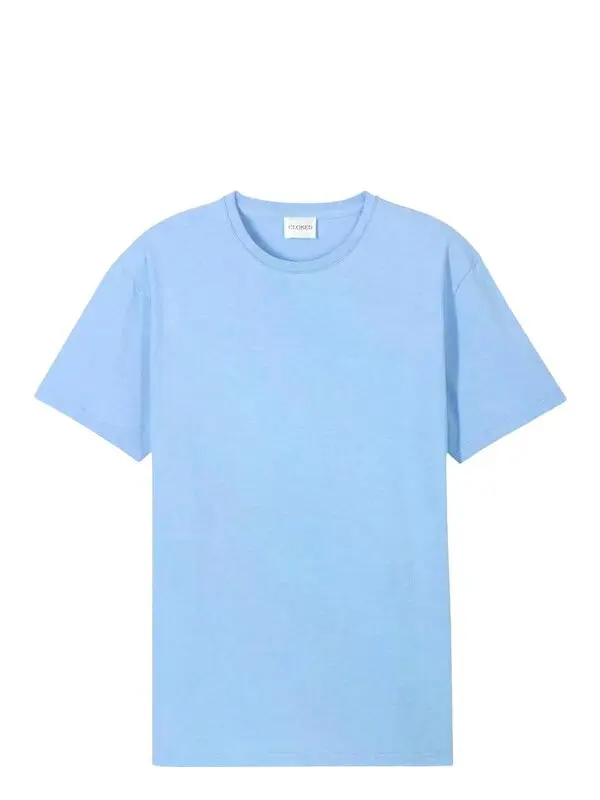 Closed Short-sleeved T-shirt - Blue