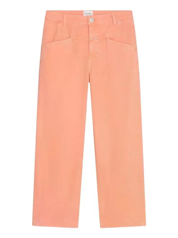 Closed Flap Jeans - Orange