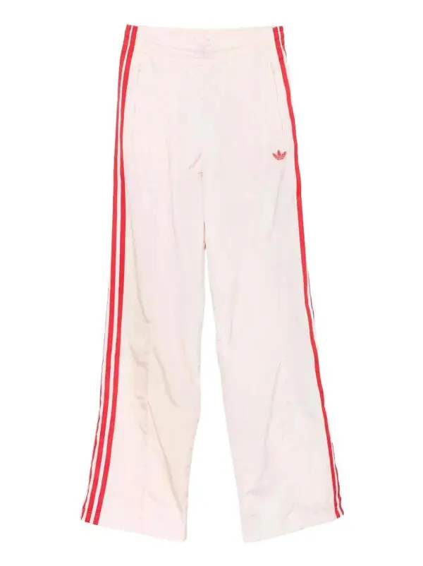 Adidas Logo-embroidered Track Pants - Pink