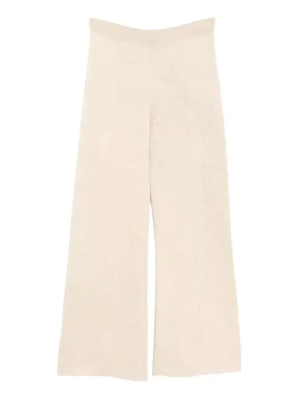 N.peal Double-faced Trousers - Neutrals