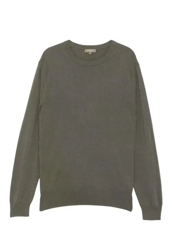 N.peal Oxford Sweater - Green