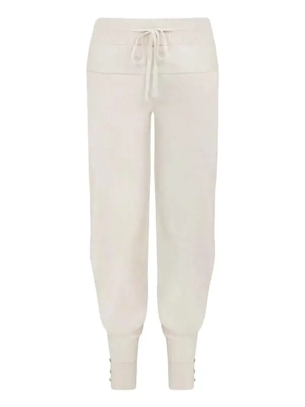 VIOLANTE NESSI Maru Buttoned Trousers - Neutrals