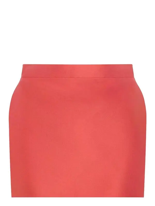 VIOLANTE NESSI Dorothy Panelled Mini Skirt - Red