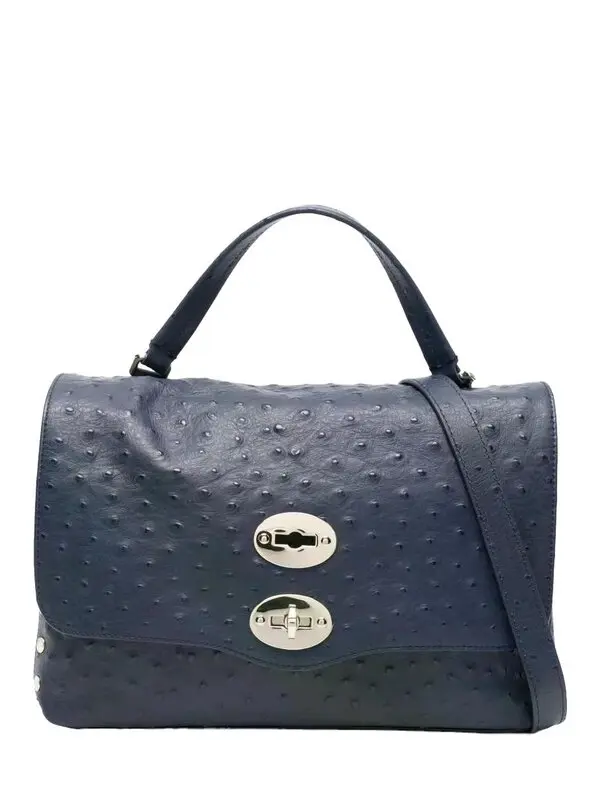 ZANELLATO Studded Top-handle Bag - Blue
