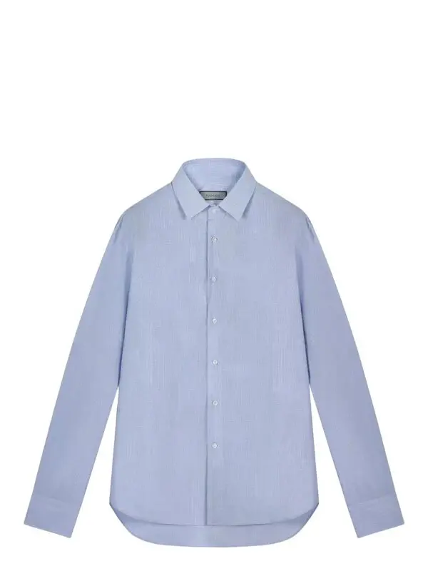 Canali Checked Shirt - Blue