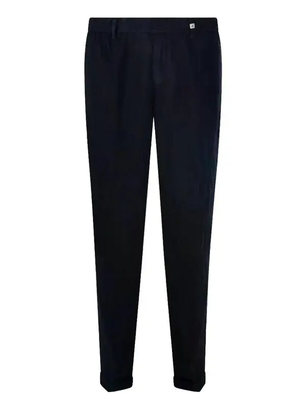 MYTHS Elasticated-waist Trousers - Blue