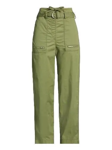 Maje Cotton Military Pants - Green