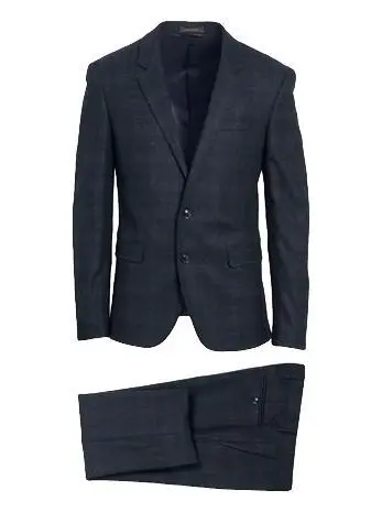 TRUSSARDI Suit Midnight Size Virgin Wool, Polyester, Elastane - Blue
