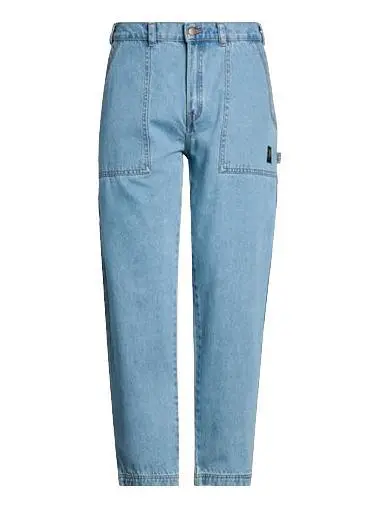 5TATE OF MIND Cotton Denim Baggy Jeans - Blue