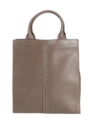 VALEXTRA Leather Tote - Grey